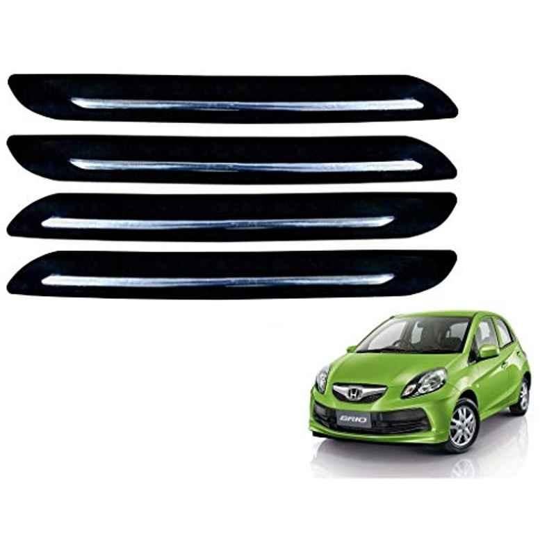 Buy Kozdiko 4 Pcs Single Chrome Bumper Protector Set for Honda Brio Online At Price 329