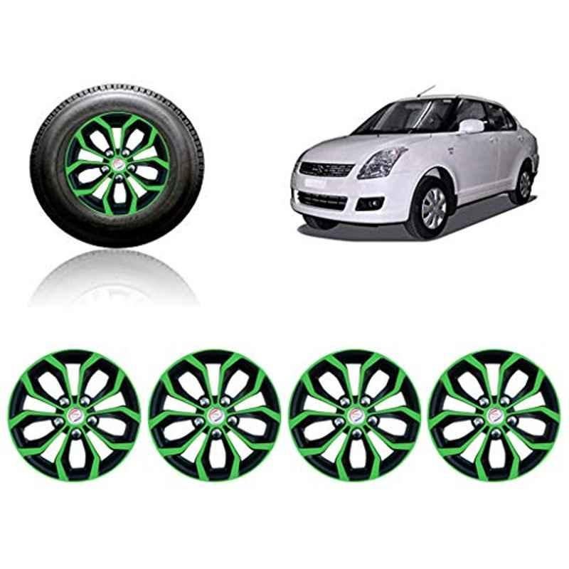 Buy Auto Pearl 4 Pcs 14 inch ABS Green Black Car Wheel Cover Set for Maruti Suzuki Swift Dzire T1 Online At Price 1326