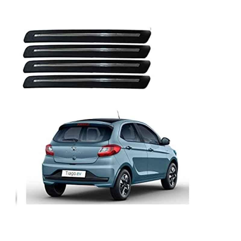 Buy Kozdiko 4 Pcs Single Chrome Bumper Protector Set for Tata Tiago EV Online At Price 188
