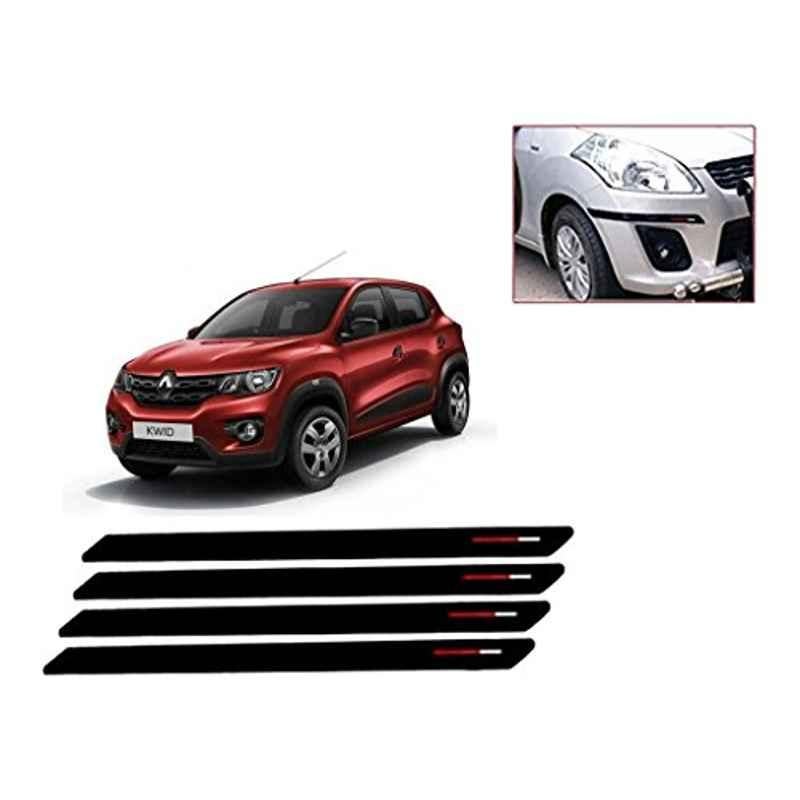 Buy Kozdiko 4 Pcs Black Red Bumper Protector Set for Renault Kwid Online At Price 454