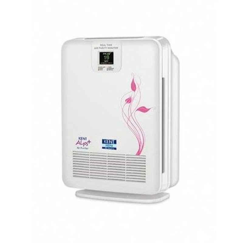 Buy Kent Alps Plus 60W 400CMH White Single Phase Air Purifier 15007 100 Sqft Coverage Area HEPA Filter Online At Price 11599