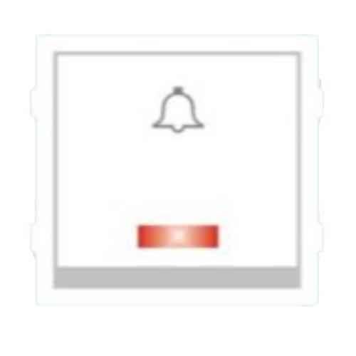 Buy B-Five 6A V Bell Push with Indicator, B-16V (Pack of 10) Online At ...