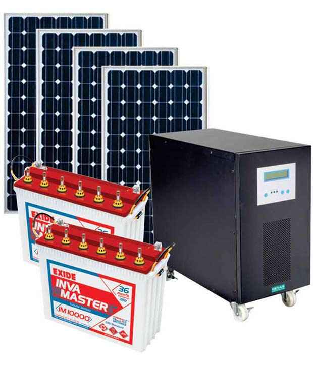 Buy AGES 10kW Polycystalline Off Grid Solar Power Set Online At Best ...