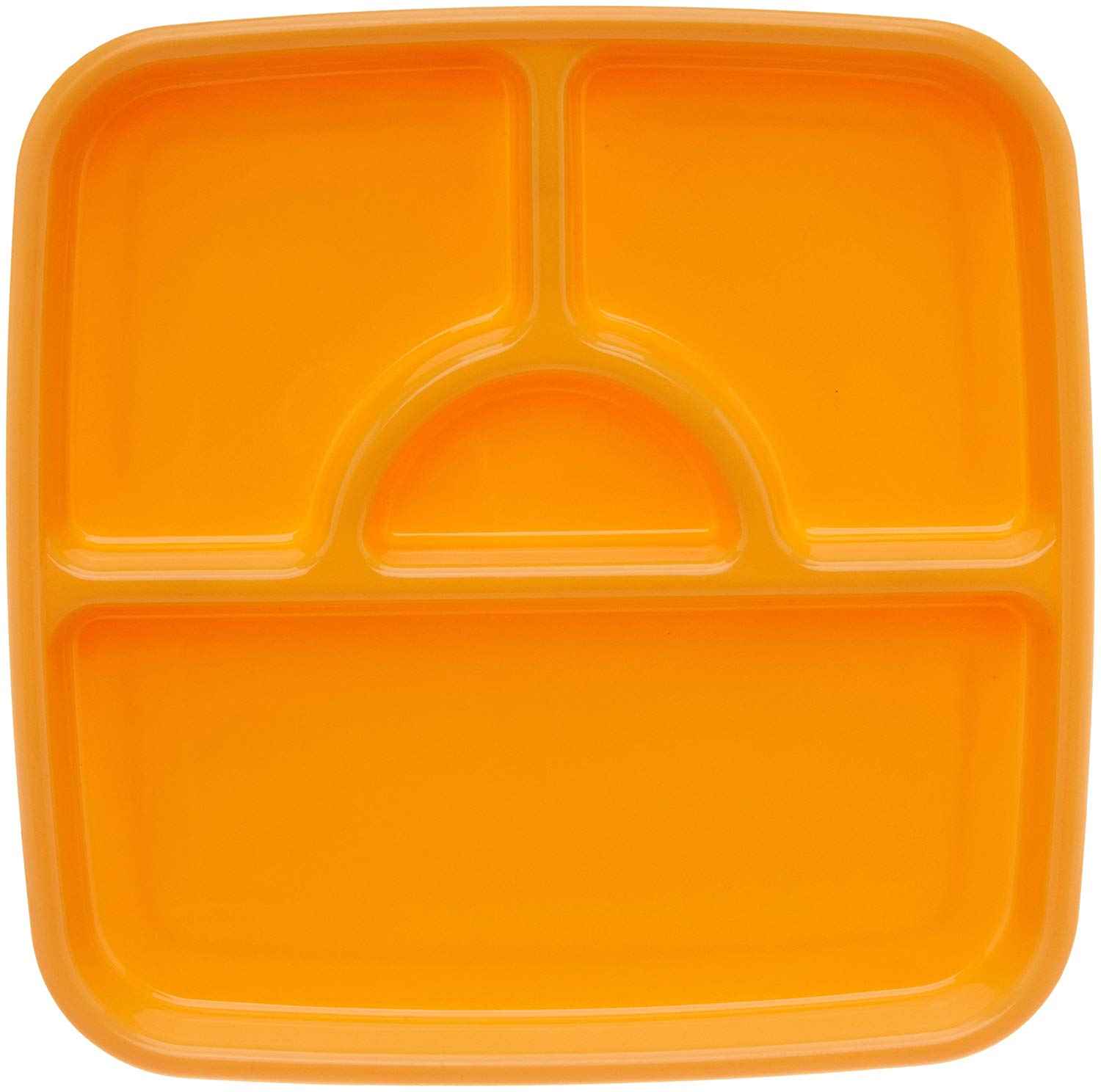 Buy Signoraware Orange Square Serving Thali, 247 (Pack of 3) Online At ...