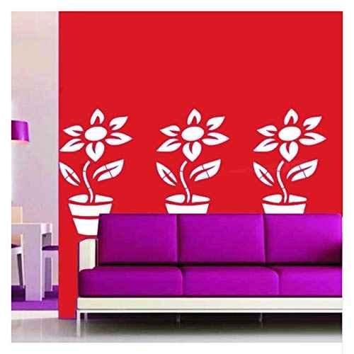 Buy Kayra Decor 16x24 inch PVC Flower Pot Wall Design Stencil, KHSNT021 ... Buy Kayra Decor 16x24 inch PVC Flower Pot Wall Design Stencil, KHSNT021 ...