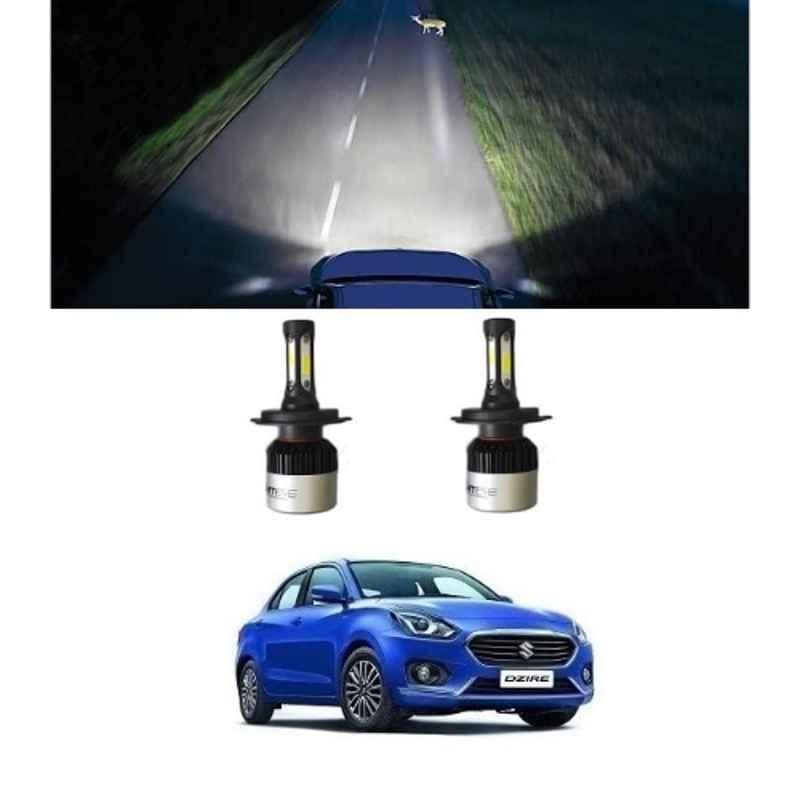 Buy Trigcars 2 Pcs 72W Cool White Night Eye LED Headlight Bulb for Maruti Swift Dzire 2018 2299NIGHTEYE0187 Online At Best Price On Moglix