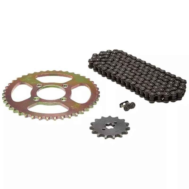 Buy Uno Minda Ch 1021 Chain Sprocket Kit R420 Size 122L 15T 42T 4H For Bajaj xcd 125 Dts Online At Price 1148