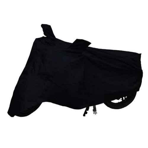 Buy Riderscart Polyester Black Waterproof Two Wheeler Body Cover with ...