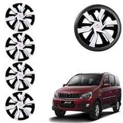 Buy Auto Pearl 4 Pcs 15 inch ABS Black Premium Car Wheel Cover Set for Mahindra Xylo WCBLK16 Online At Price 1325