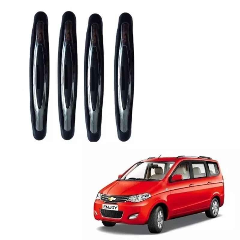 Buy Spreadx Plastic Car Compact Black Colour Elegant Door Guard Protection Universal Type Suitable For Chevrolet Enjoy Pack of 4 Online At Price 268