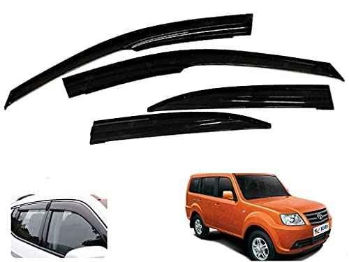 Buy Auto Pearl 4 Pcs Xtra Large ABS Wind Door Visor Side Car Rain Guard Set For Tata Sumo Grande Online At Best Price On Moglix