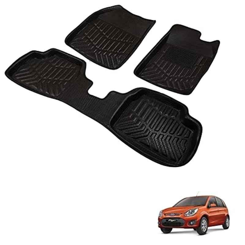 Buy Kozdiko 3D Black Car Foot Mat Set for Ford Figo Old dshbdhb112 Online At Price 630
