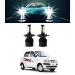 Buy Trigcars 2 Pcs 75W High Power Water Proof Car LED Headlight Bulb Set for Hyundai Santro Xing Gls TRIG72WATTS0090 Online At Best Price On Moglix