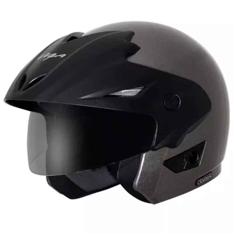 Buy Vega Cruiser DX W P ABS Anthracite Open Face Helmet Size Large Online At Price 1533