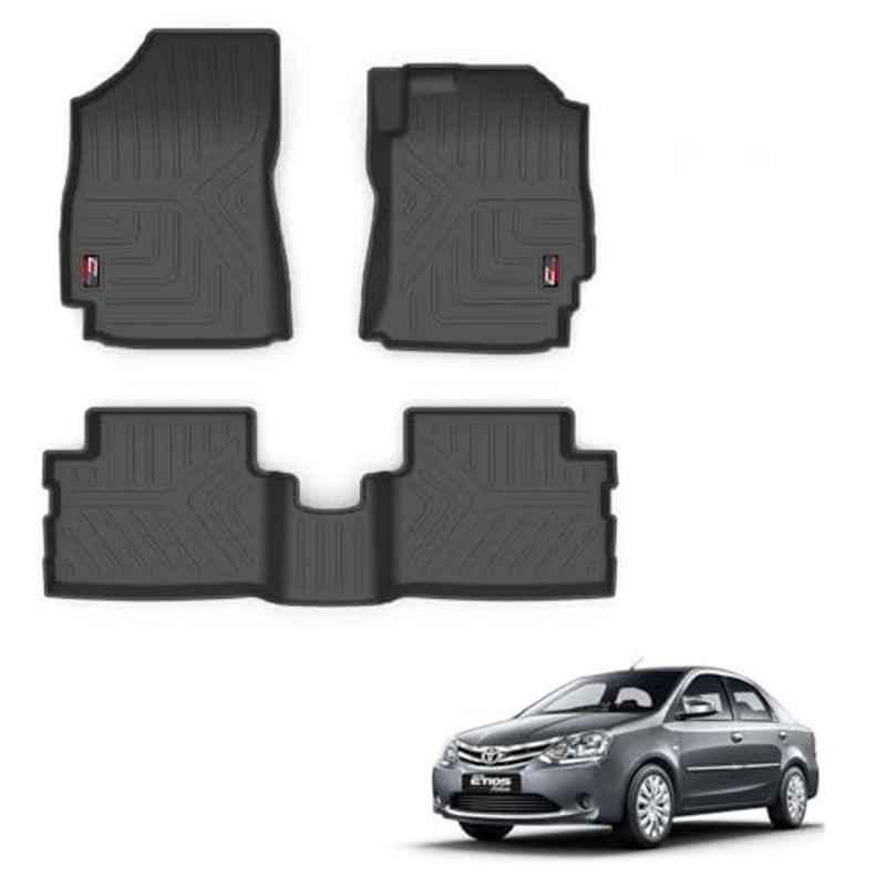 Toyota etios car mats store