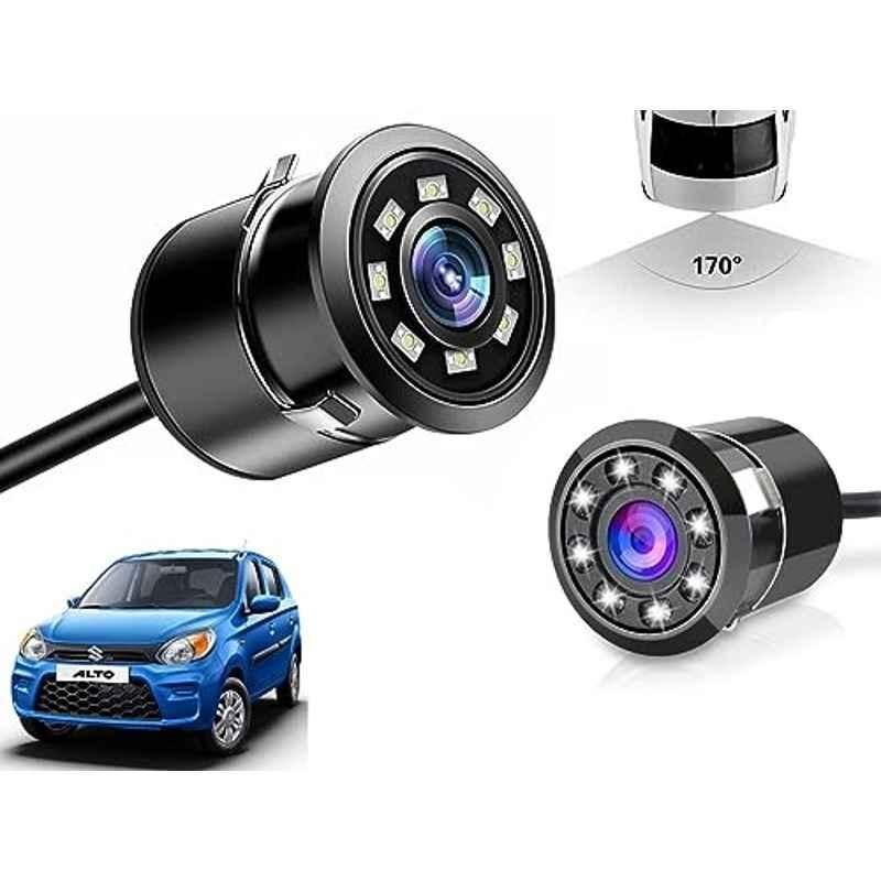 Buy Auto Pearl 8 LED Black Waterproof Shockproof HD Night Vision Car Reverse Parking Camera for Maruti Suzuki Alto 800 2020 Online At Price 540