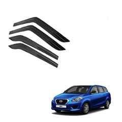 Buy Enexoya 4 Pcs ABS Black Unbreakable Car Door Visor Set for Datsun Go Plus 100012 Online At Best Price On Moglix