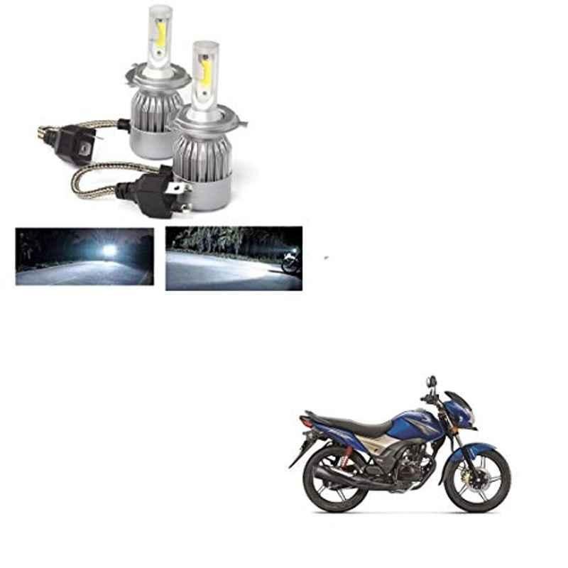 Buy Kozdiko C6 50W 6000K White All in One LED Headlight Light Bulb Conversion Kit for Honda cb Shine sp Online At Price 488