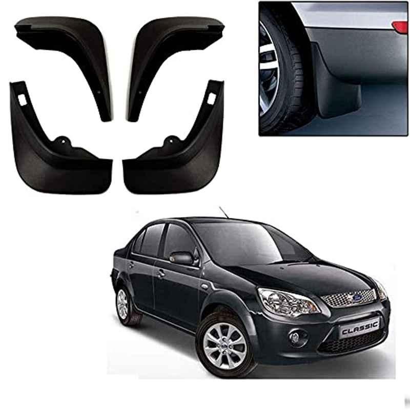 Buy Auto Pearl 4 Pcs ABS Black Front Rear Cup Type Mud Flaps Car Splash Guard Set for Ford Fiesta Online At Price 435
