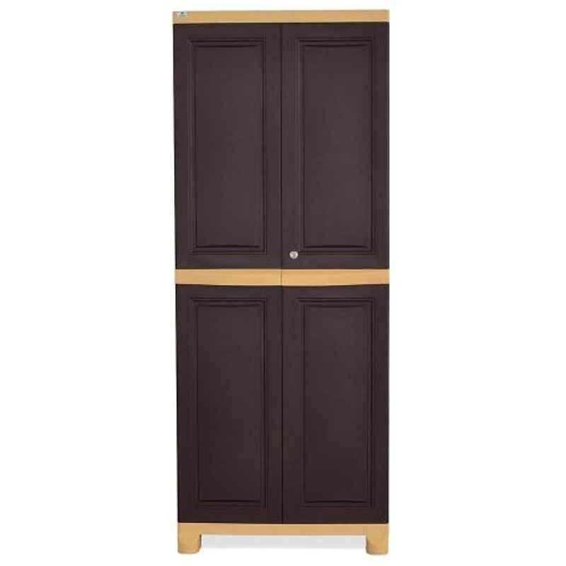 Buy Nilkamal Freedom FB1 Plastic Brown Big Storage Cabinet Online At Best Price On Moglix