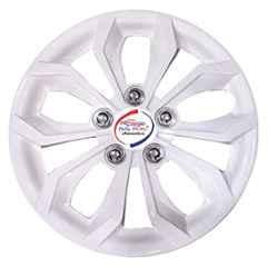 Buy Auto Pearl 4 Pcs 15 inch ABS Pearl White Hubcap Wheel Cover Set ...