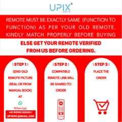 Buy Upix 175 AC Remote with Backlight for Marq AC, UP566L Online At ...